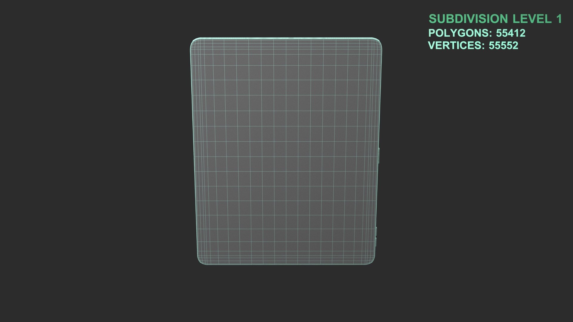 Generic Tablet 3D Model - TurboSquid 2314595