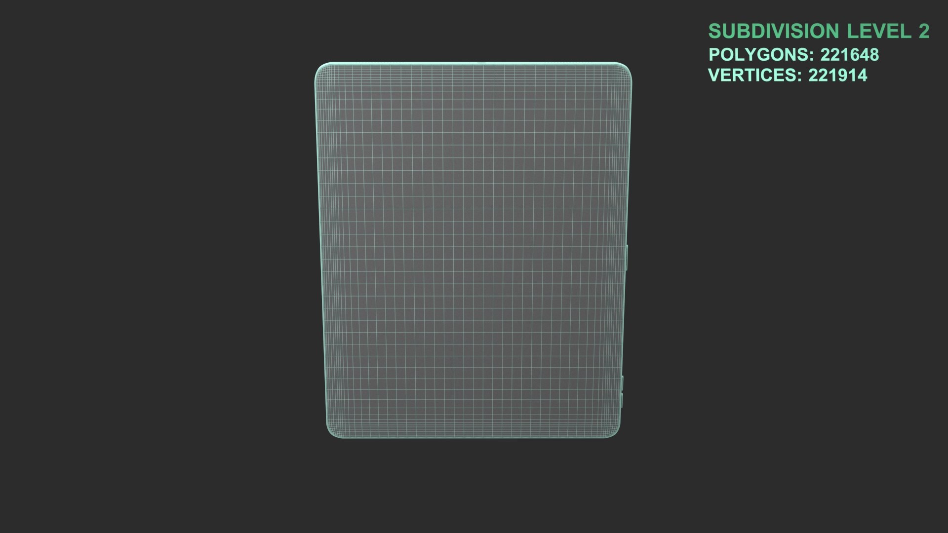 Generic Tablet 3D Model - TurboSquid 2314595