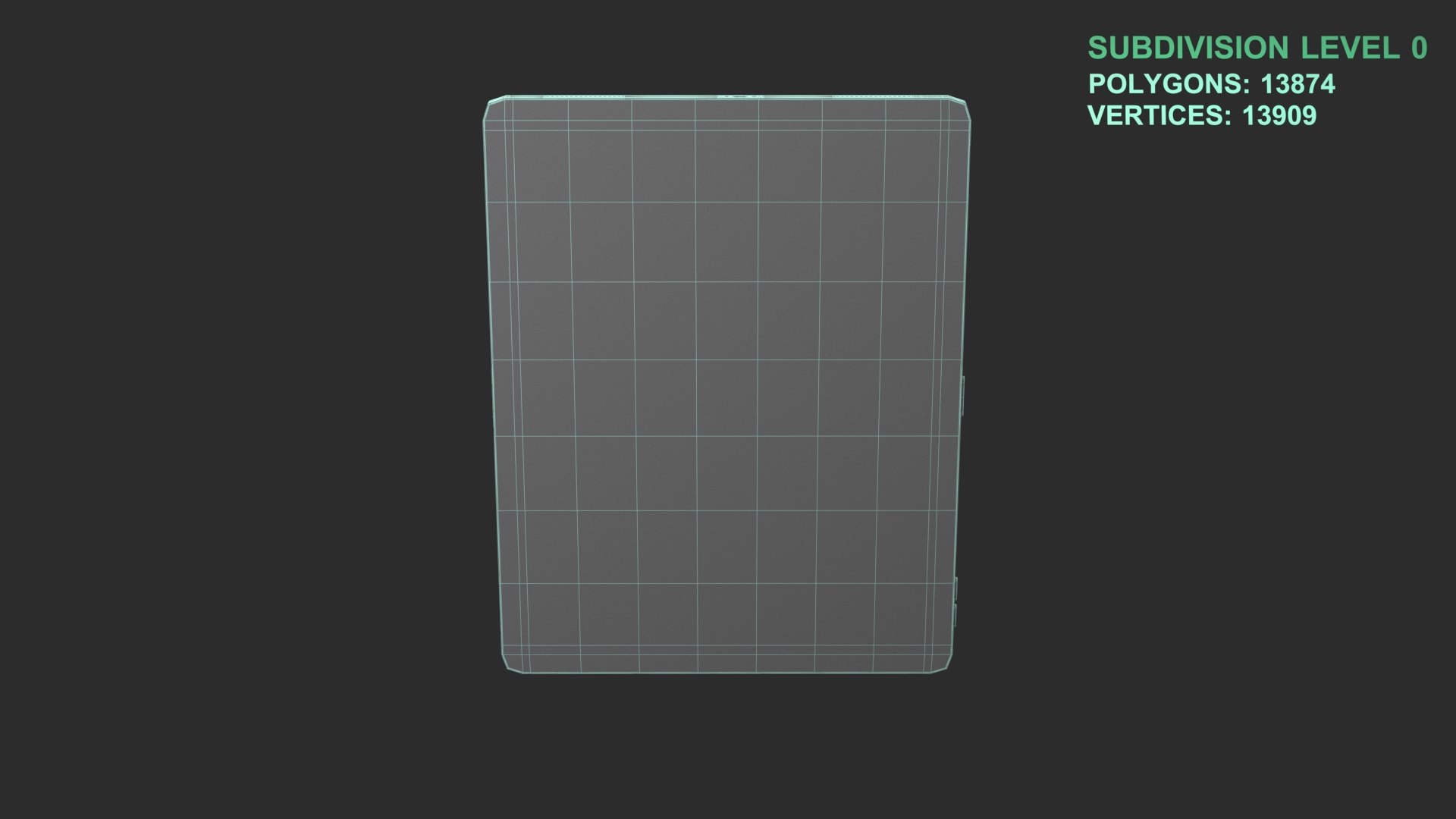 Generic Tablet 3D Model - TurboSquid 2314595