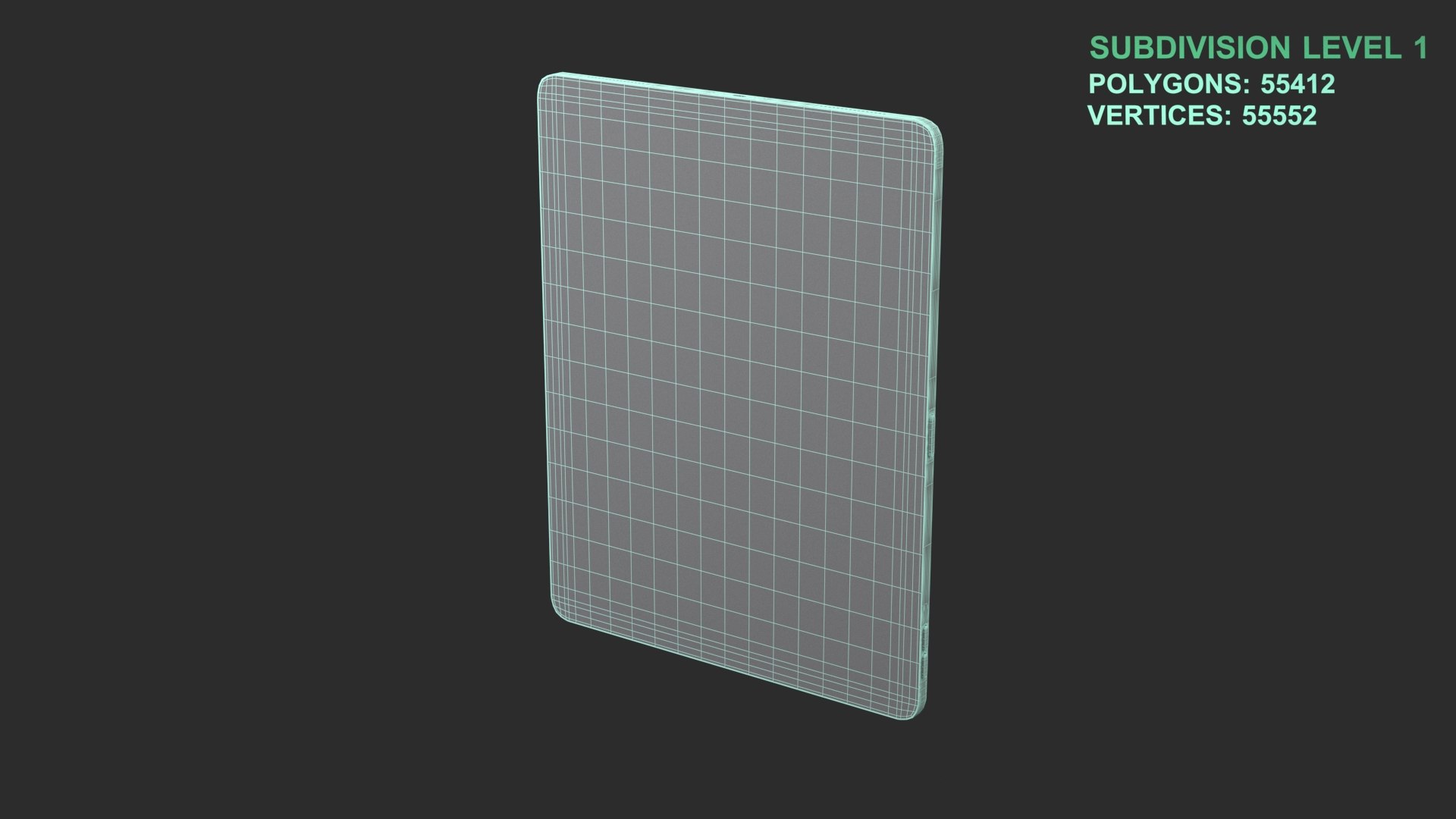 Generic Tablet 3D Model - TurboSquid 2314595