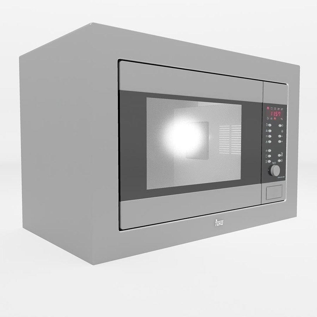 3d Microwaves Teka 01 Model