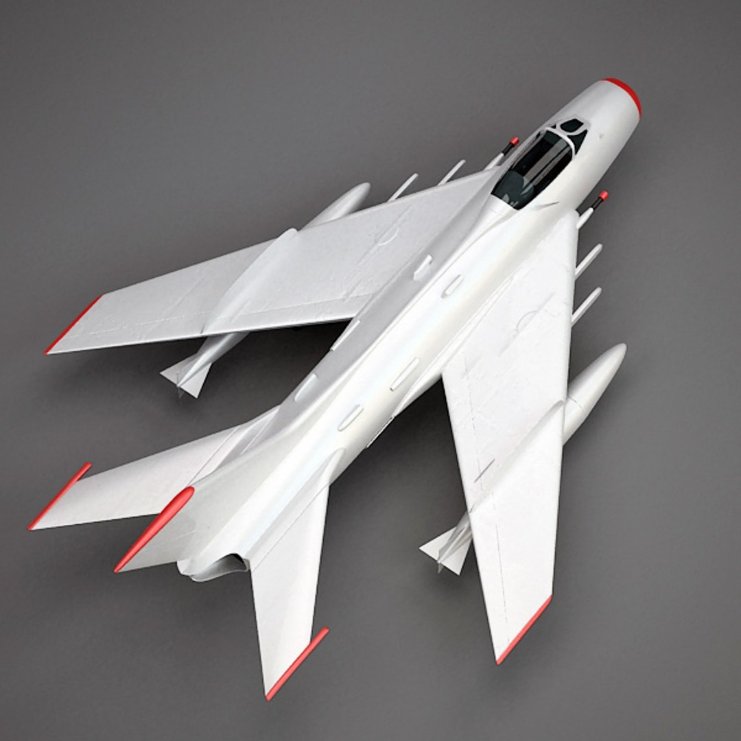 Mig-19 19 Mig-21 3d Model