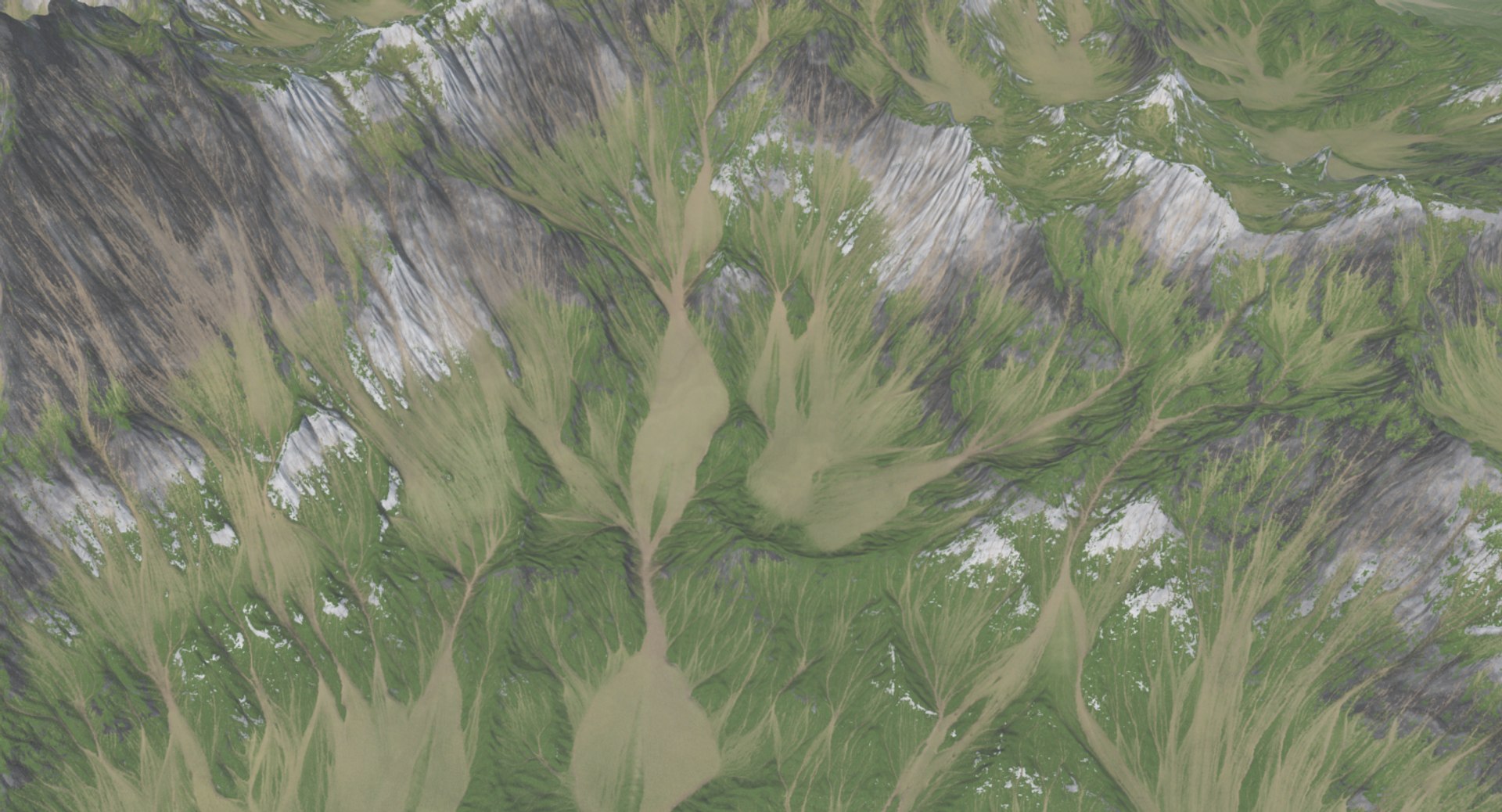 3D Grassy Mountain Model - TurboSquid 1265166