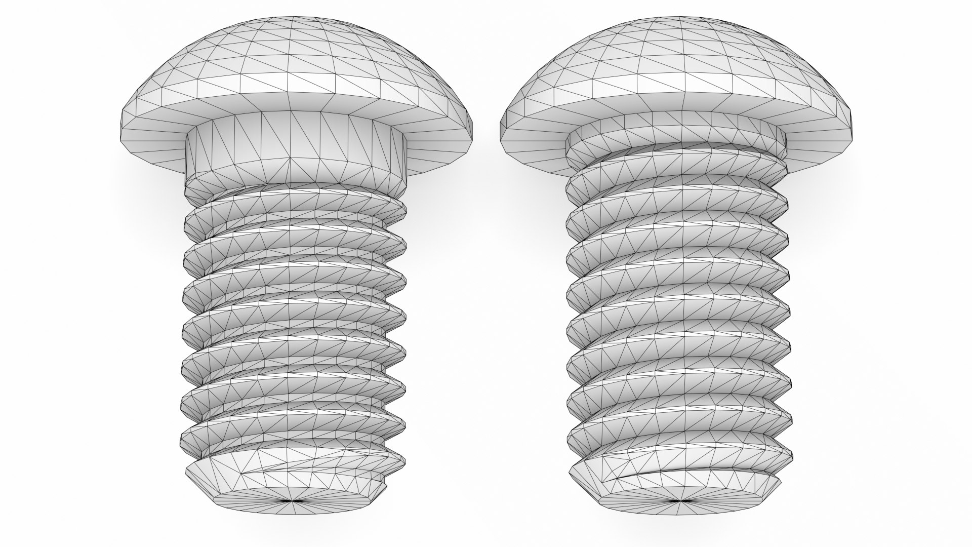 3D Bolt And Nut Heads Collection - TurboSquid 1833380