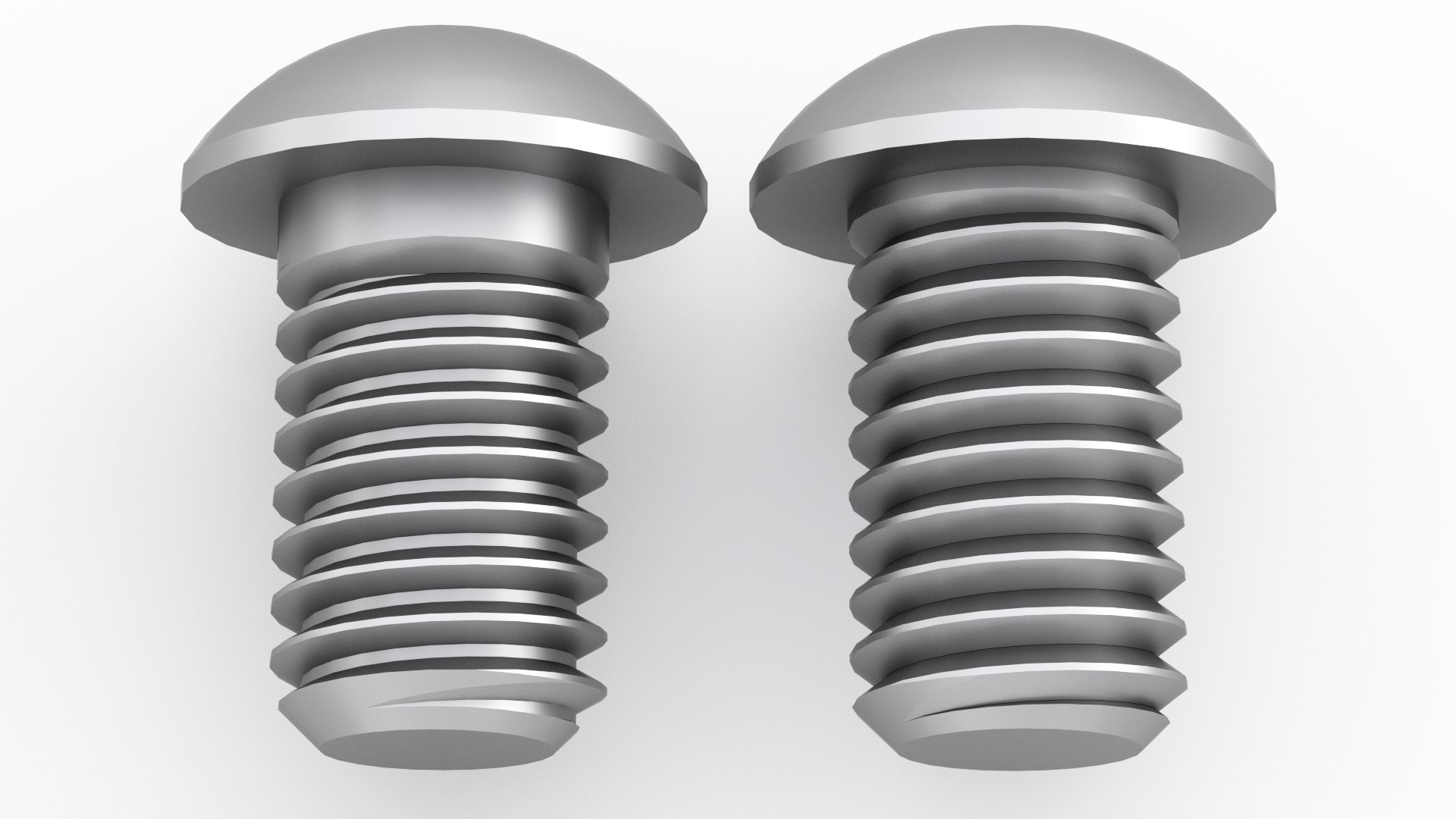 3D Bolt And Nut Heads Collection - TurboSquid 1833380