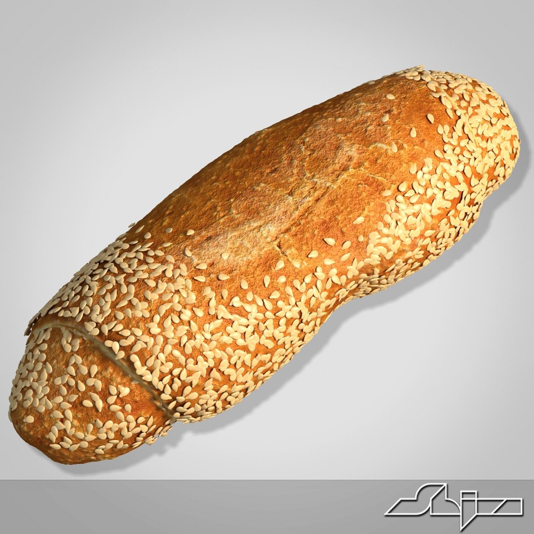 bread modeled 3d max