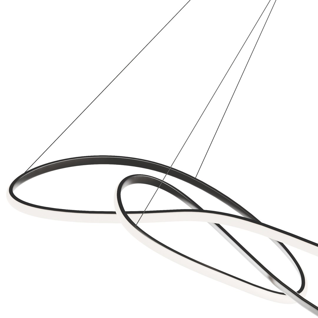 Heals Ribbon LED Pendant Lamp XL4 3D Model - TurboSquid 2072047