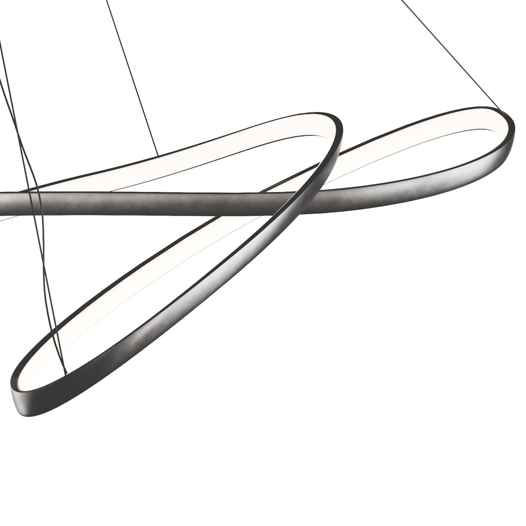 Heals Ribbon LED Pendant Lamp XL4 3D Model - TurboSquid 2072047