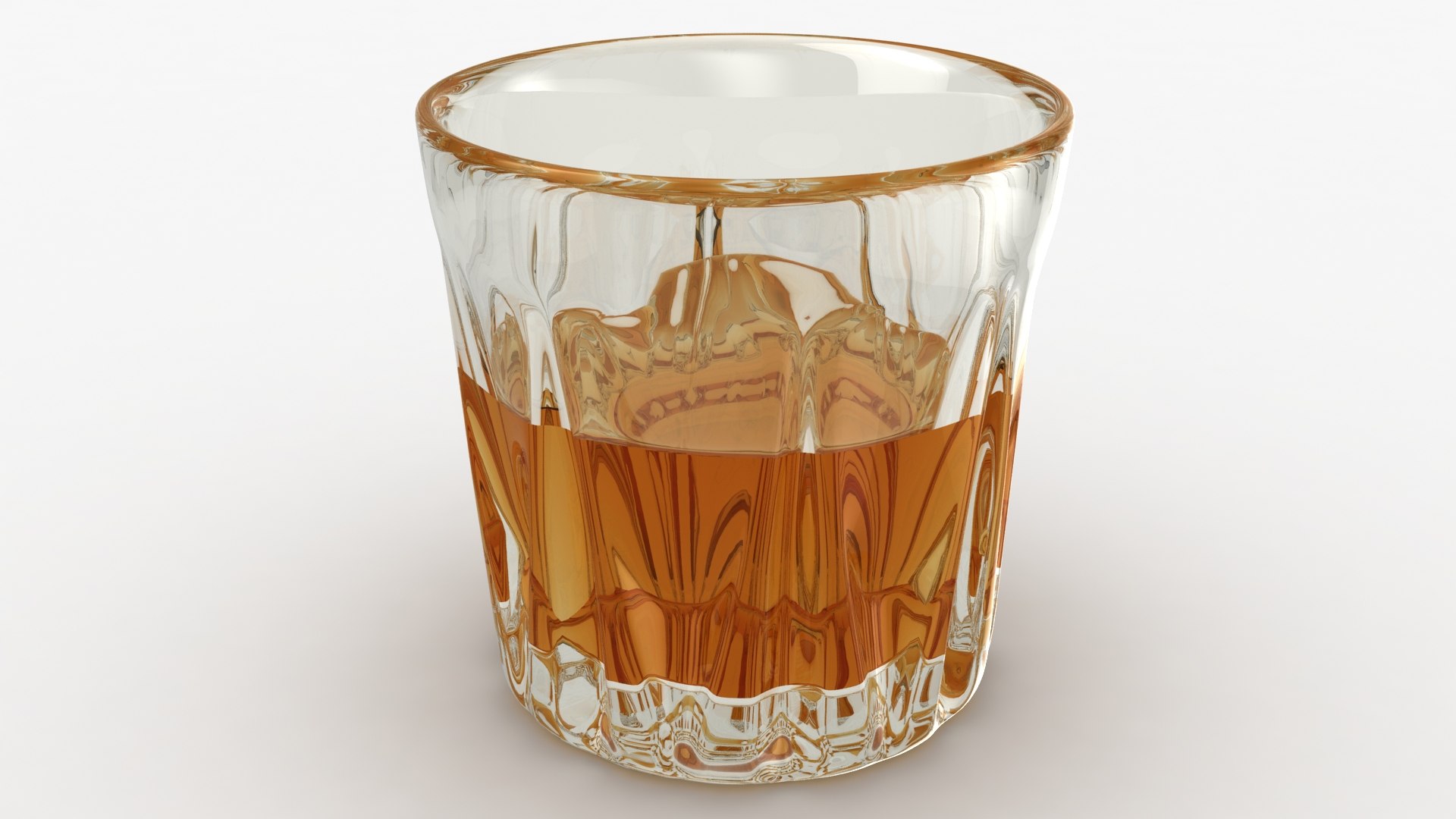 Realistic whisky glass 3D model - TurboSquid 1498331