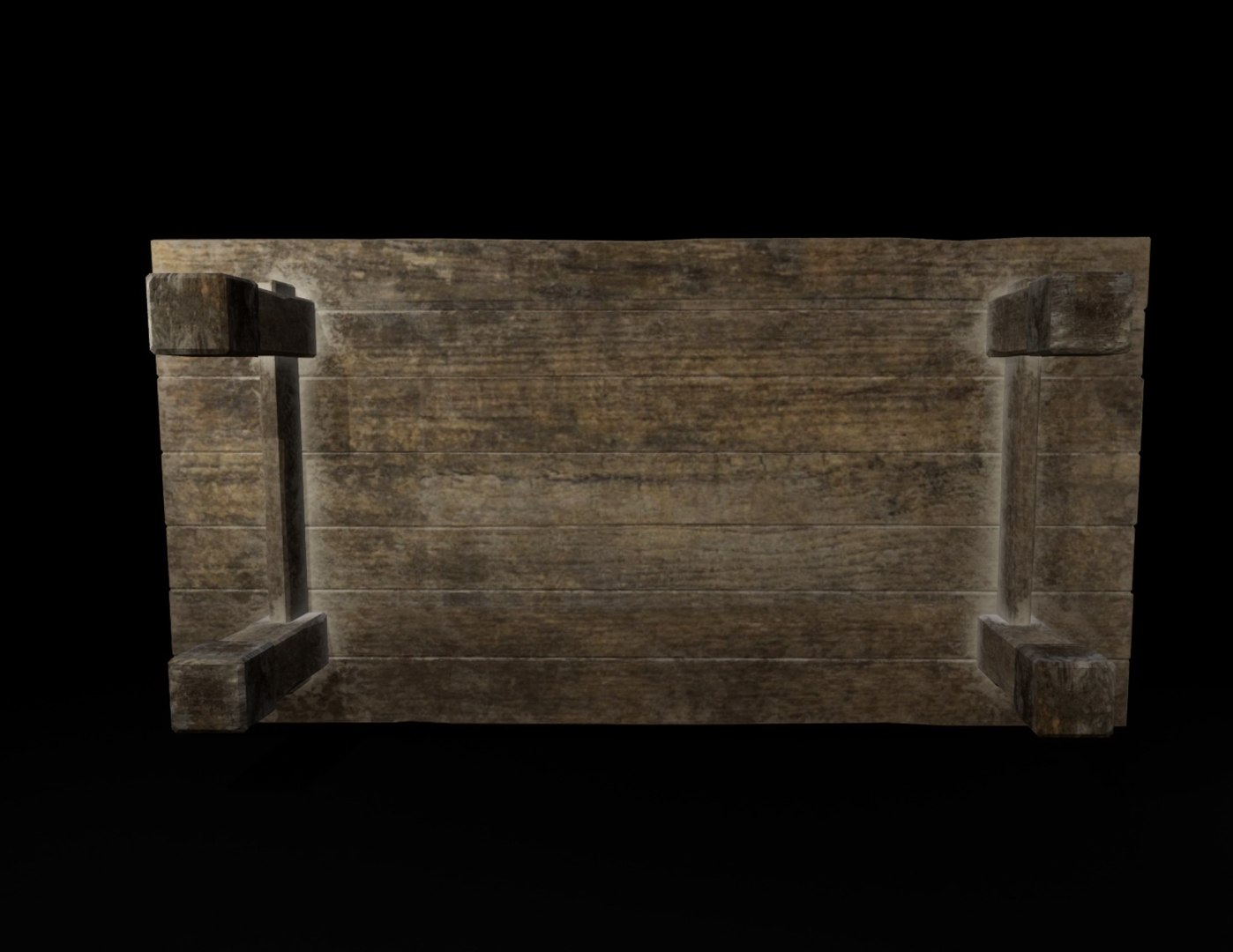 3D Medieval Rough Table Model - TurboSquid 1551559