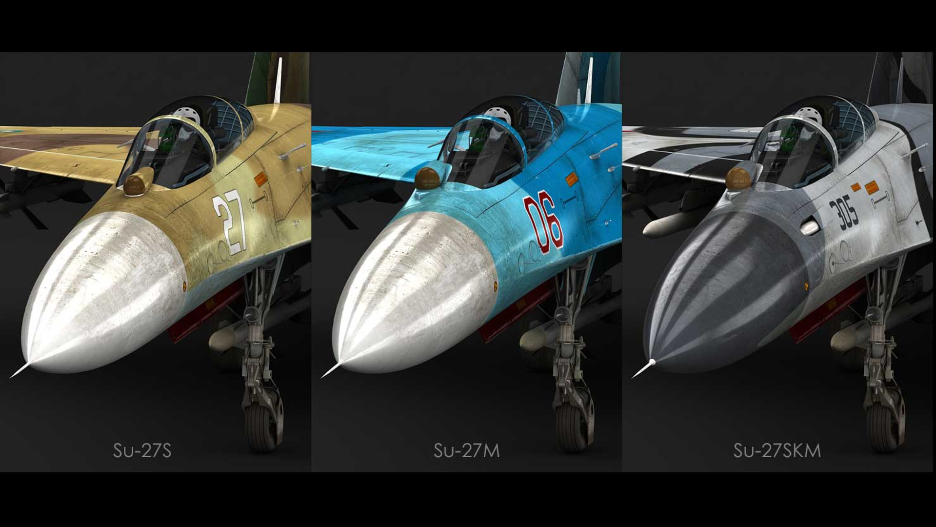 Sukhoi su-27 3D model - TurboSquid 1289314