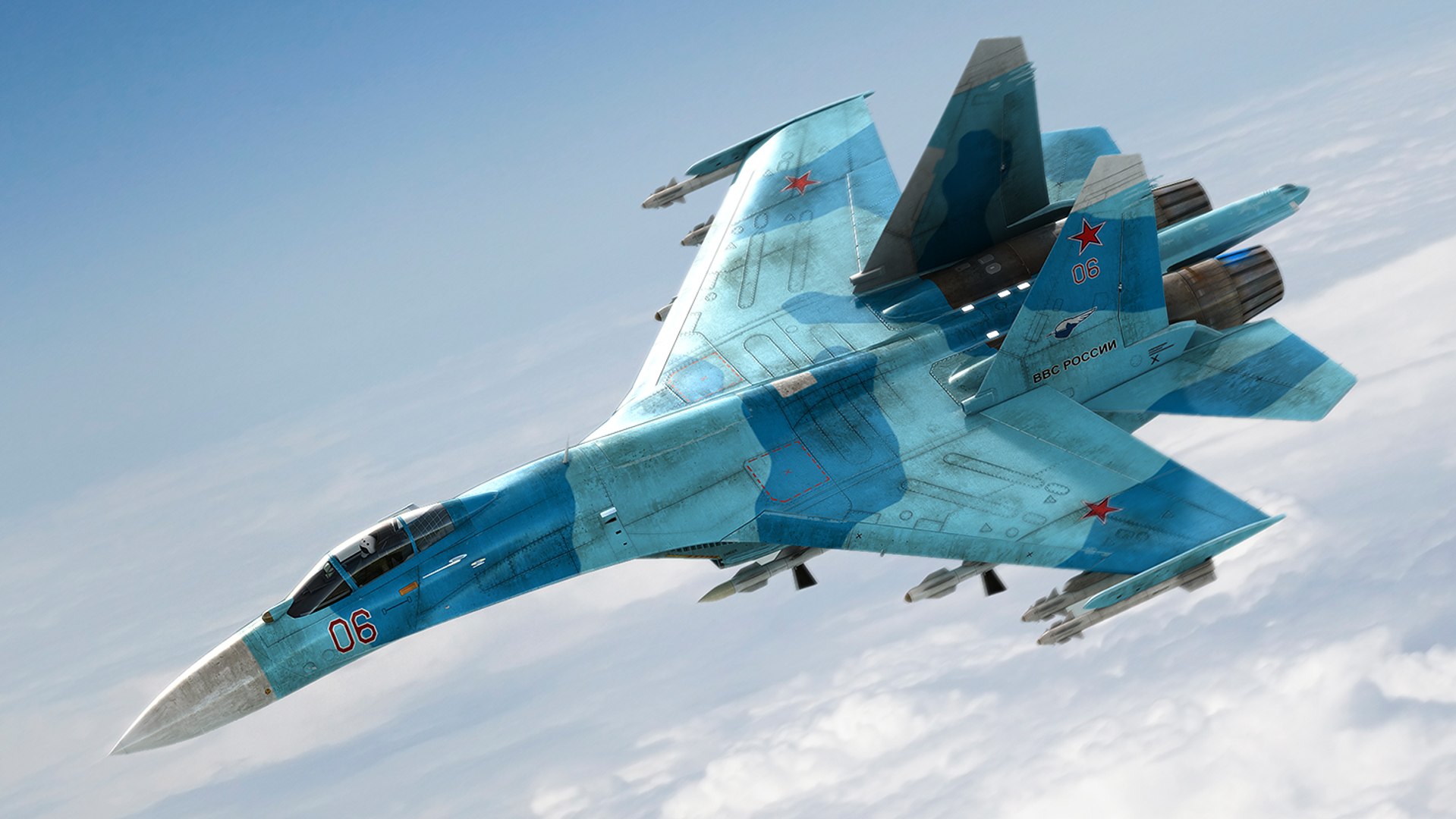 Sukhoi Su-27 3D Model - TurboSquid 1289314