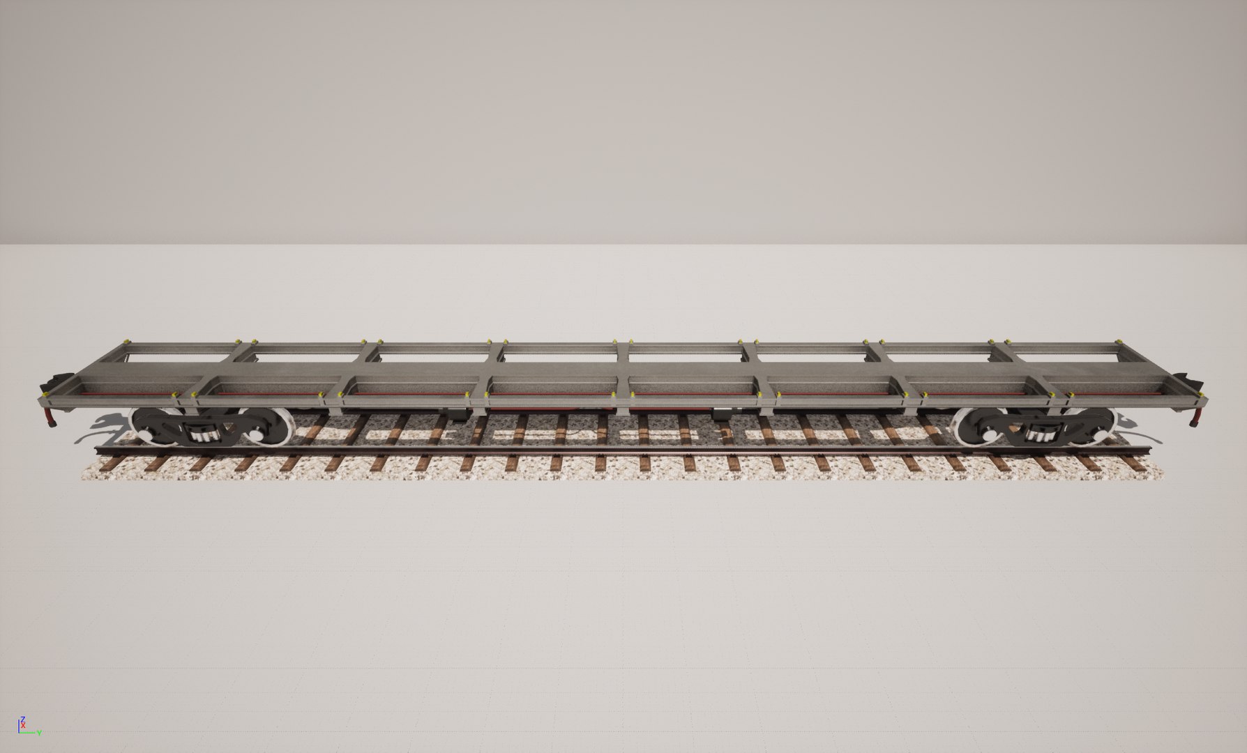 Train Cars 3D Model - TurboSquid 2140273