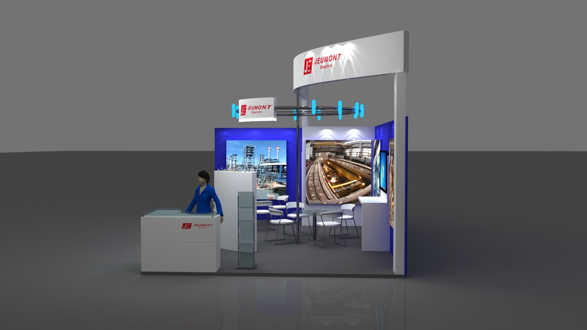 2 Side Open Stand 3D Model - TurboSquid 1988799