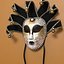 Maya Venetian Carnival Mask