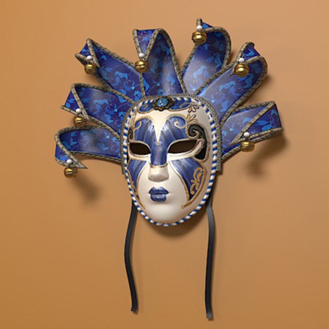 Maya Venetian Carnival Mask