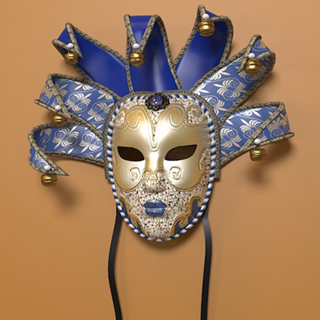 Maya Venetian Carnival Mask