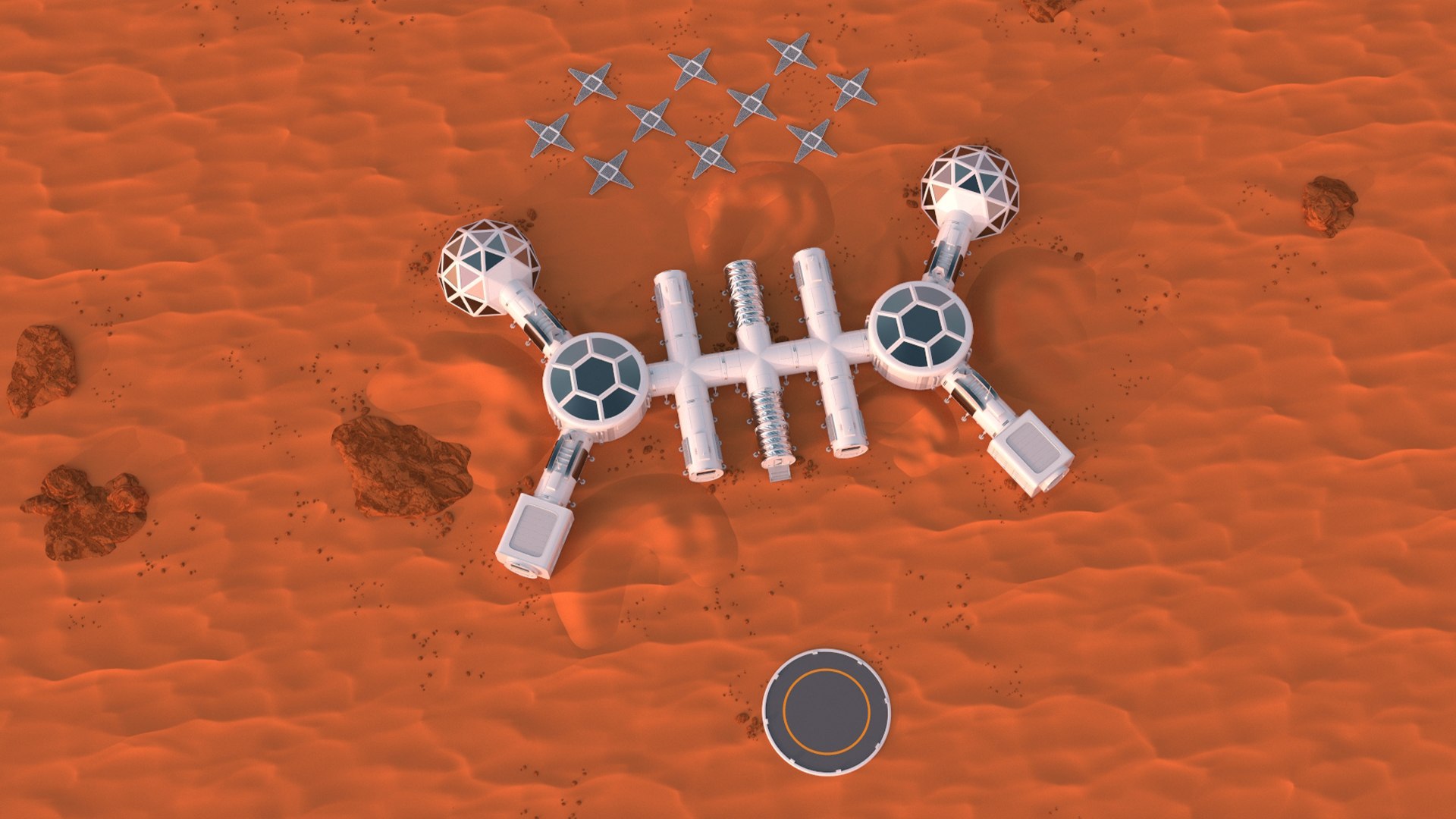 Mars City 3D Model - TurboSquid 1876661