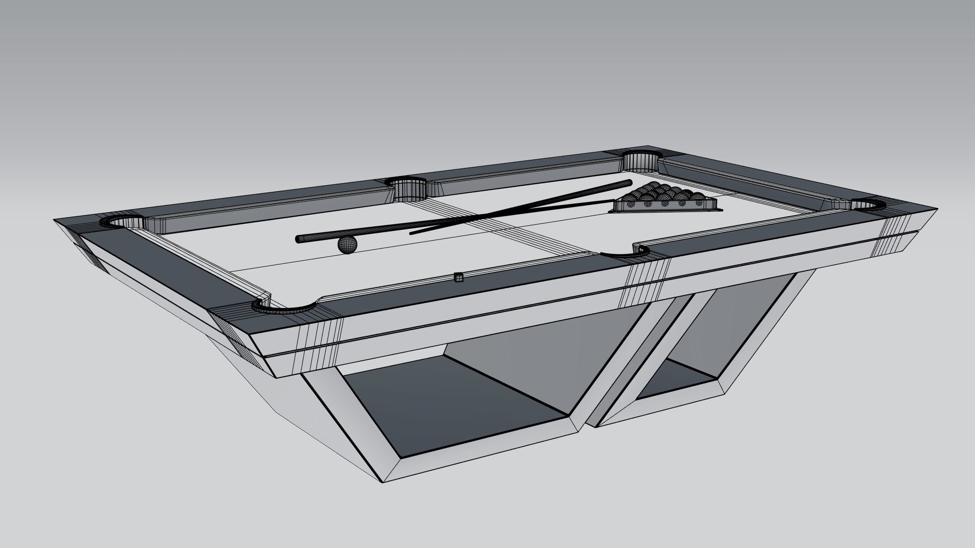 Table 3D Model - TurboSquid 1596186