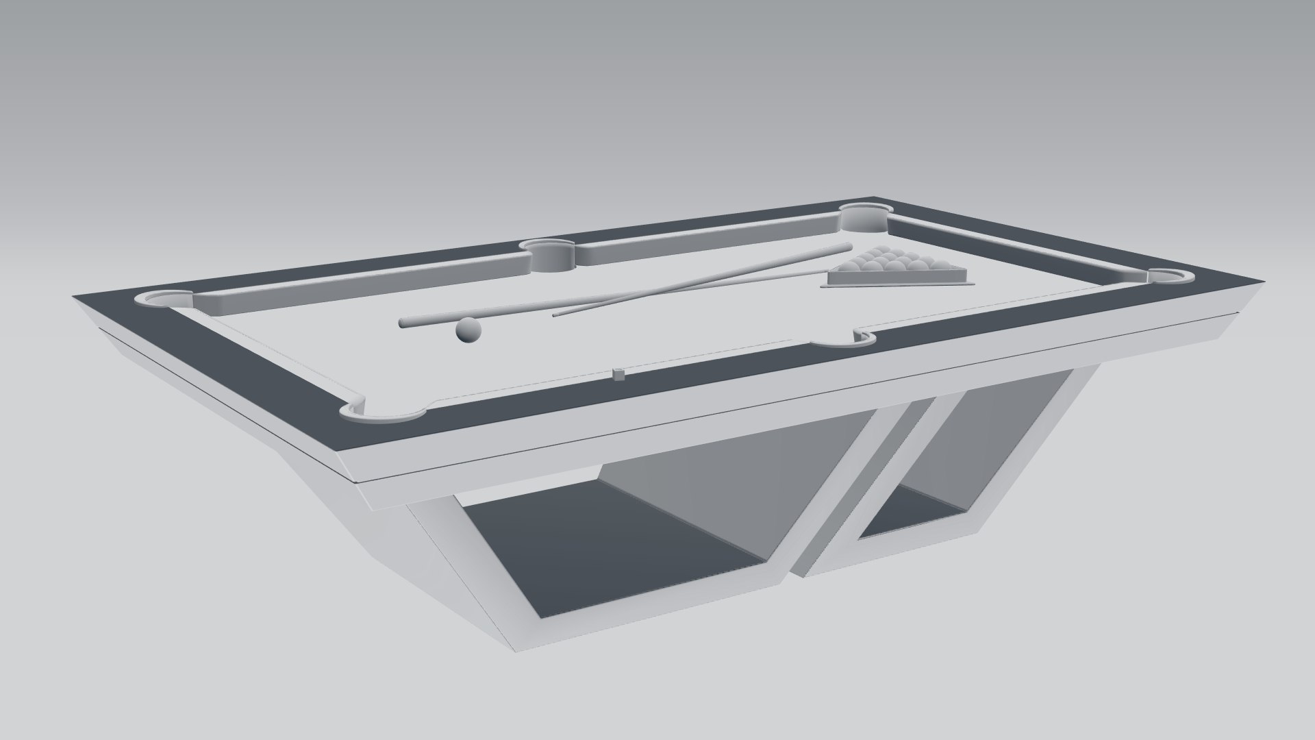 Table 3D Model - TurboSquid 1596186