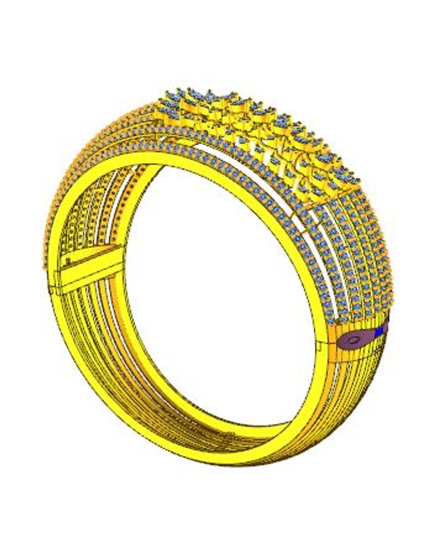 3D Bangles - TurboSquid 1616632