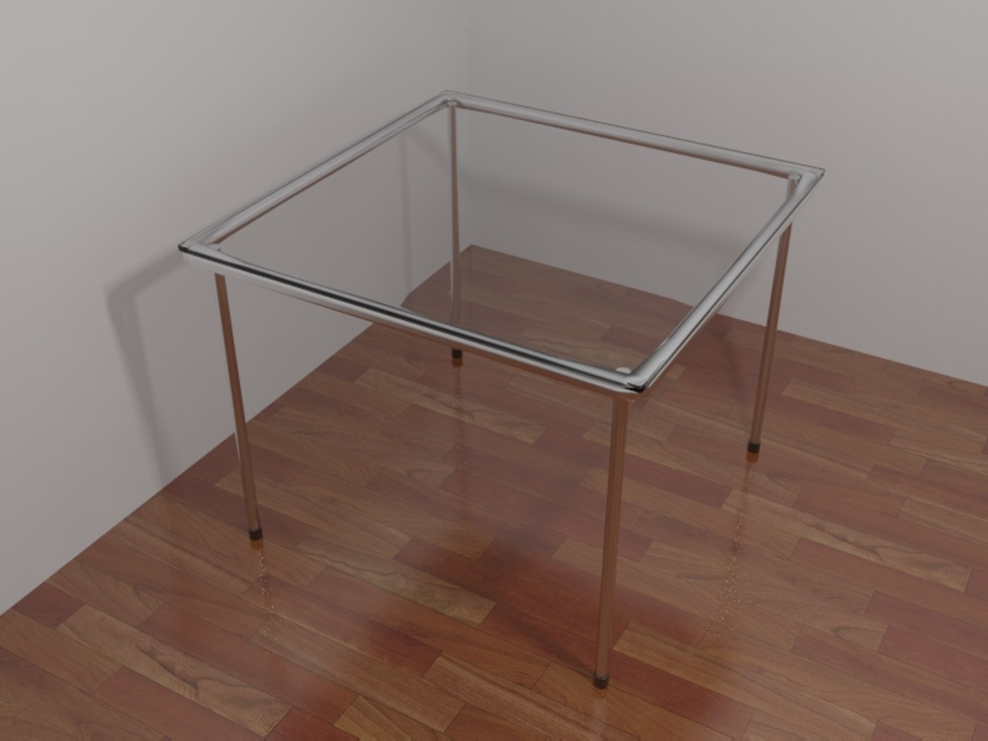 3d Model Glass Table