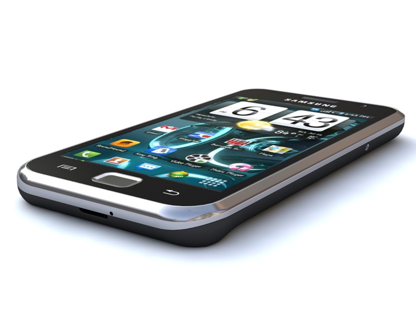 Samsung I9000 - Galaxy 3d Model