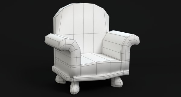 3D model cartoon furniture chair | 1144072 | TurboSquid