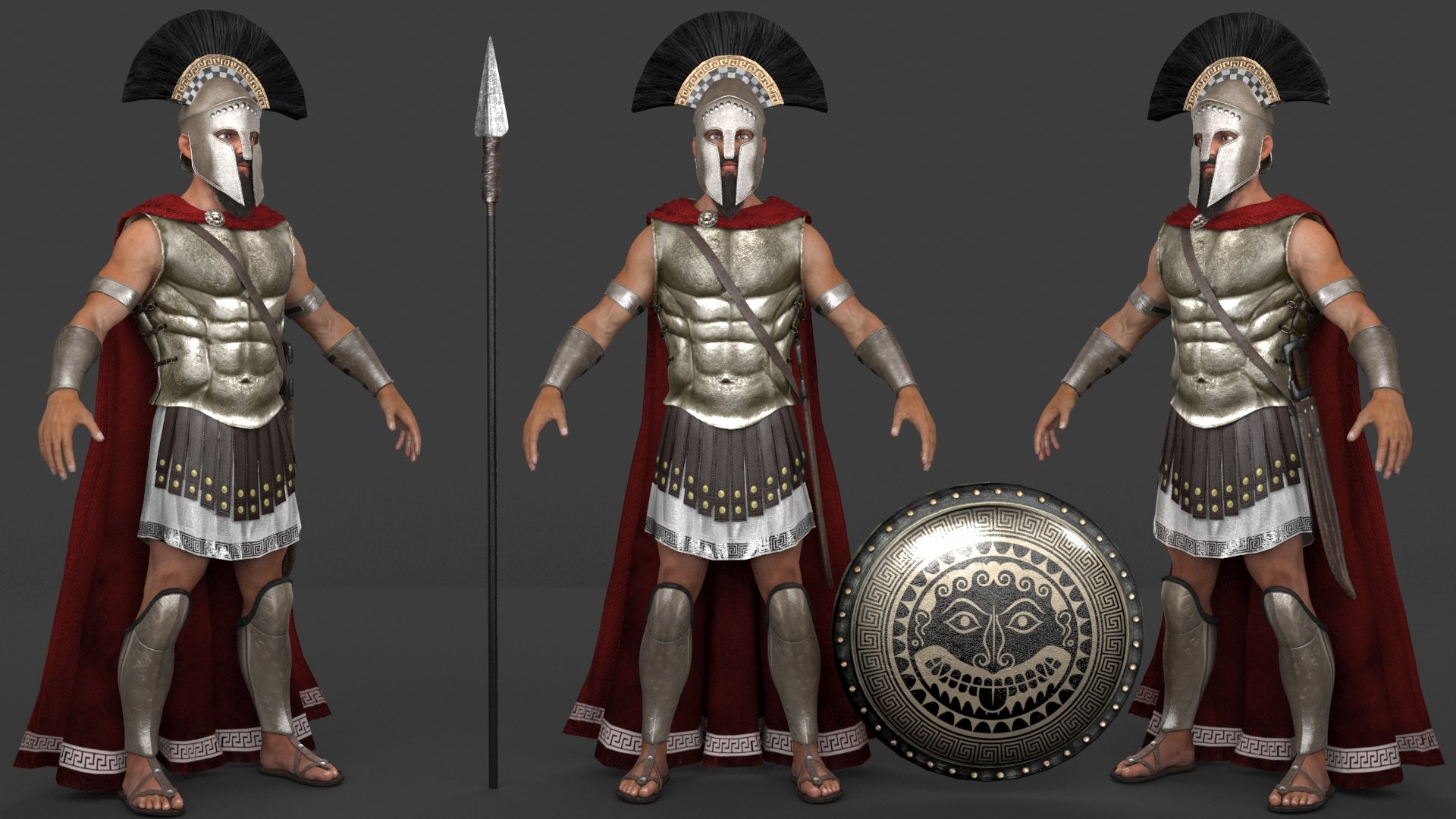 Hoplites V2 3D Model - TurboSquid 1812684