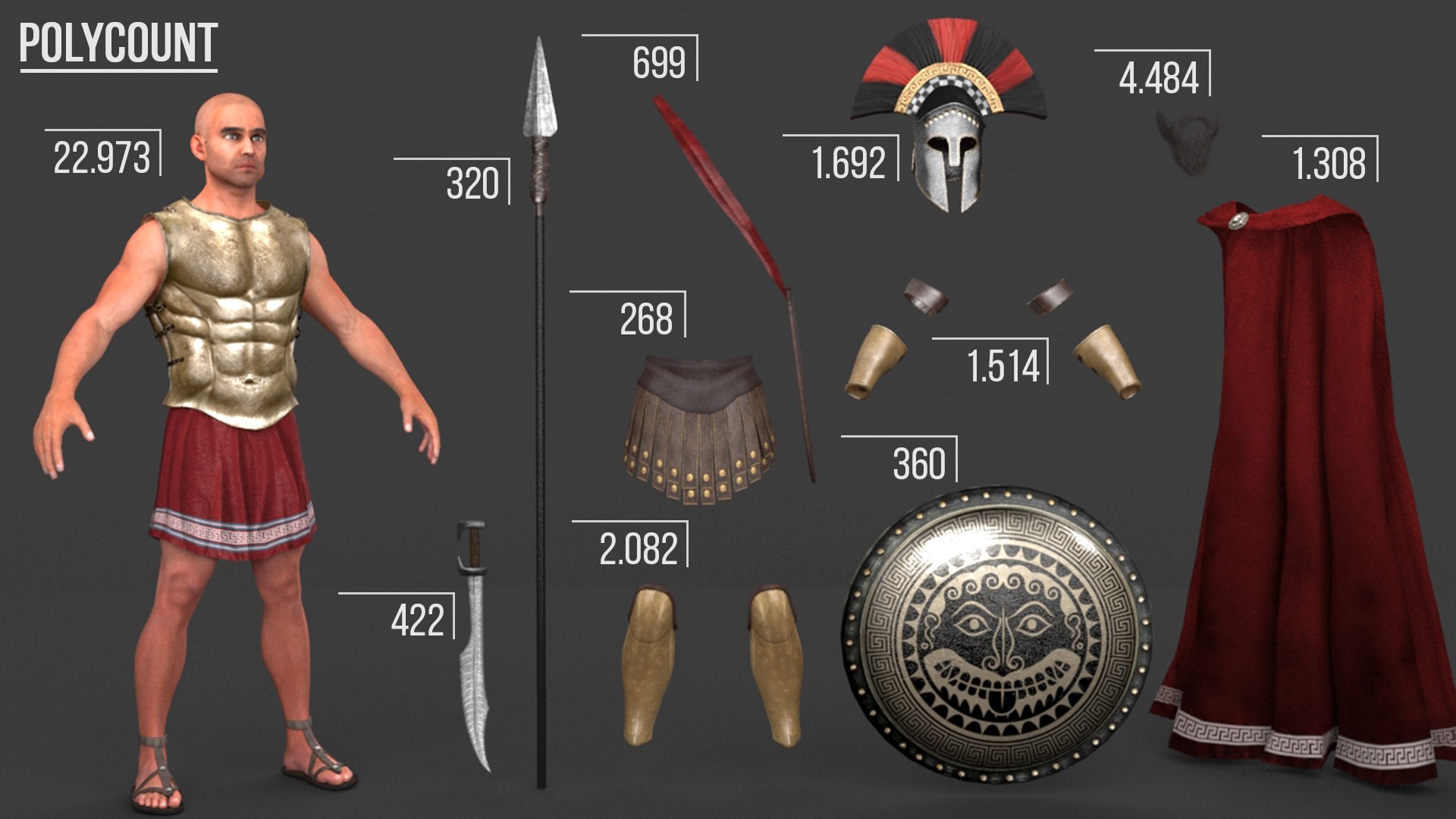 Hoplites V2 3D Model - TurboSquid 1812684