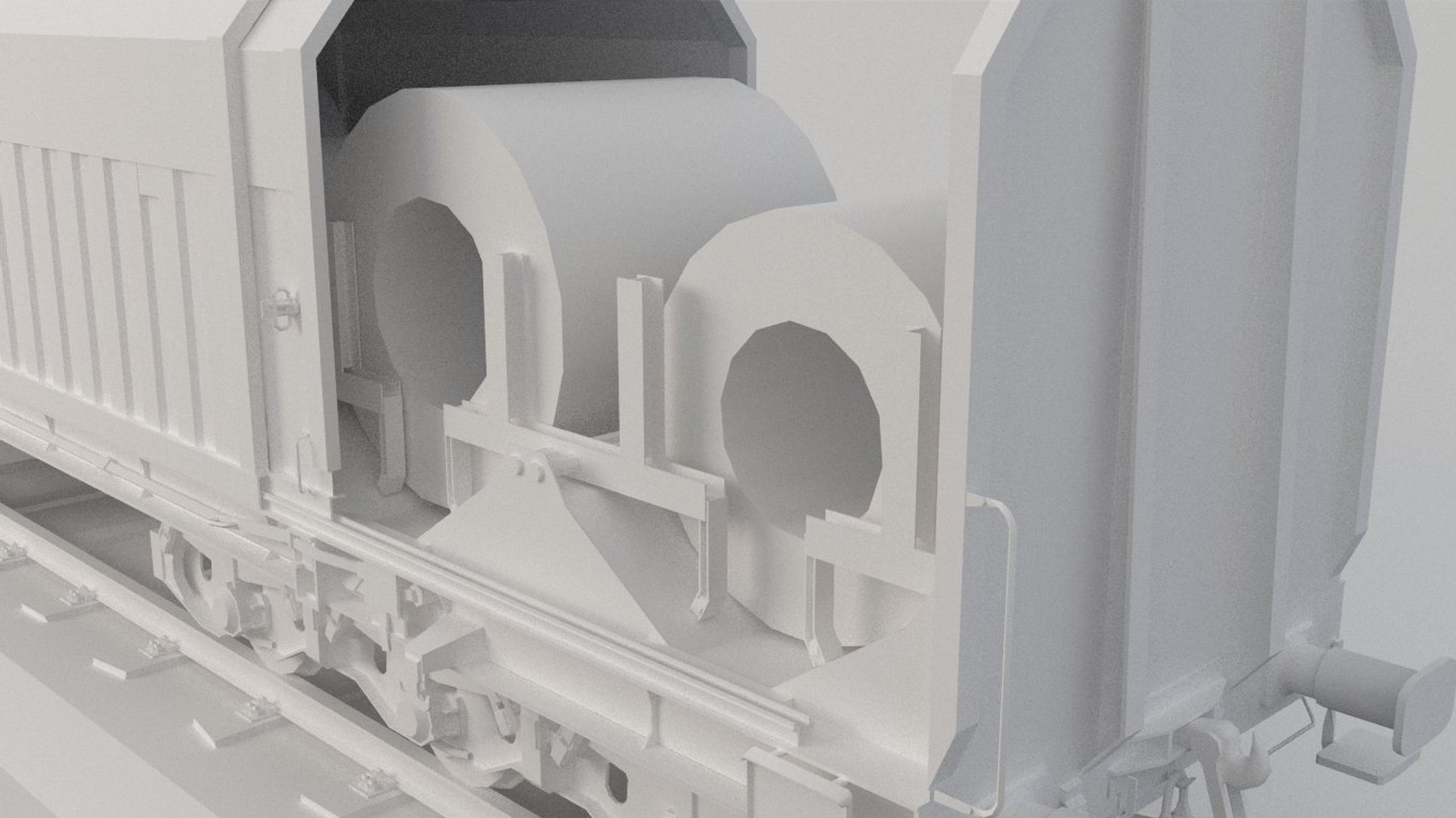 3D Container Train Model - TurboSquid 1527226