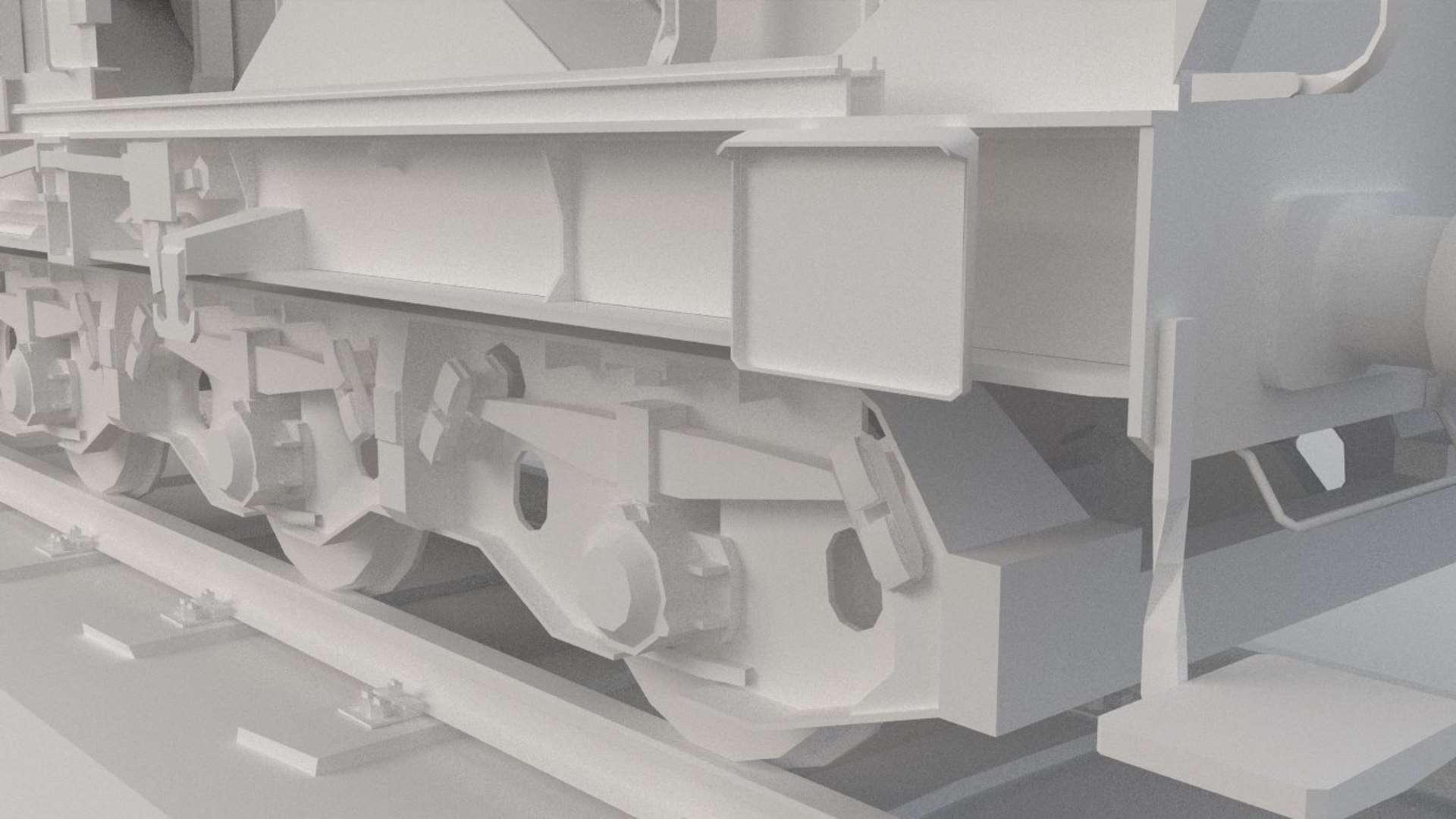 3D Container Train Model - TurboSquid 1527226