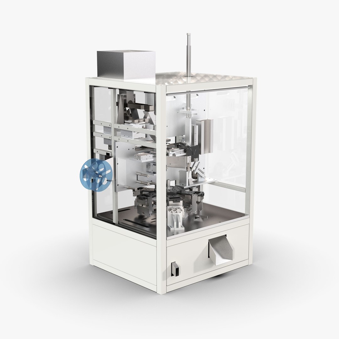 3D Tea Bag Inside and Outside Vacuum Packaging Machine model ...