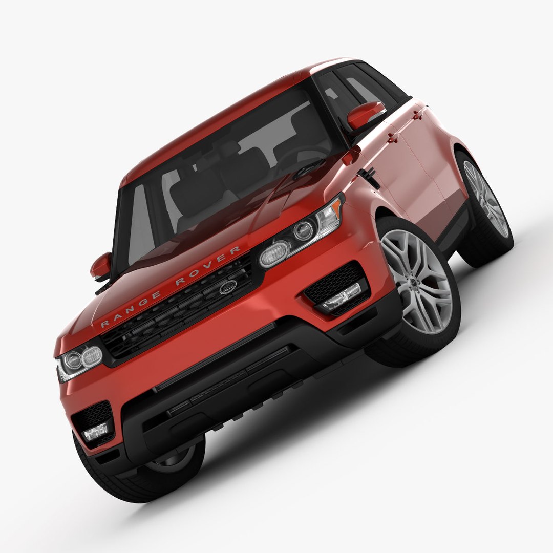 Land Rover Range Sport 3d Model