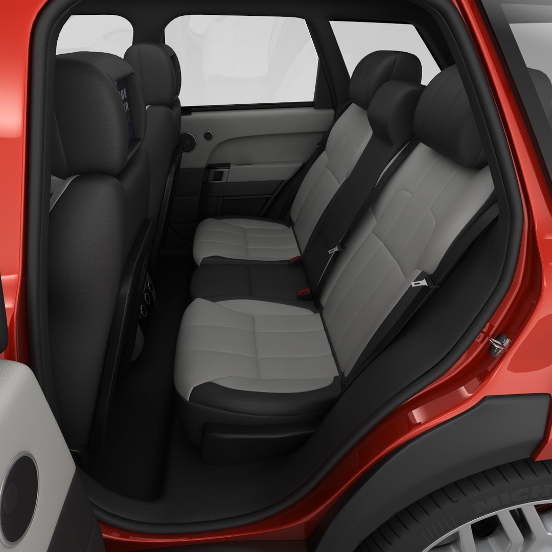 Land Rover Range Sport 3d Model