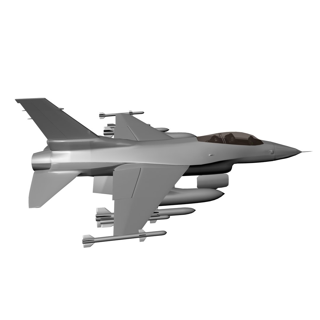 f16 3d model