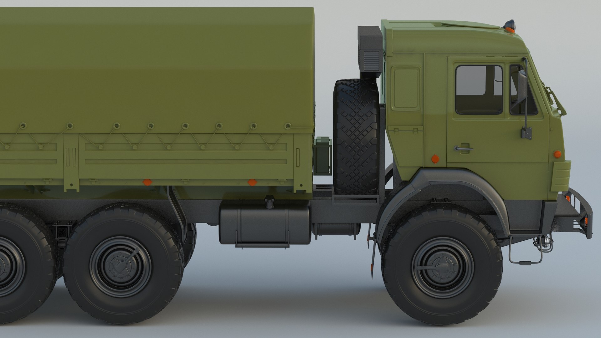 KamAZ-5350 3D model - TurboSquid 1922048