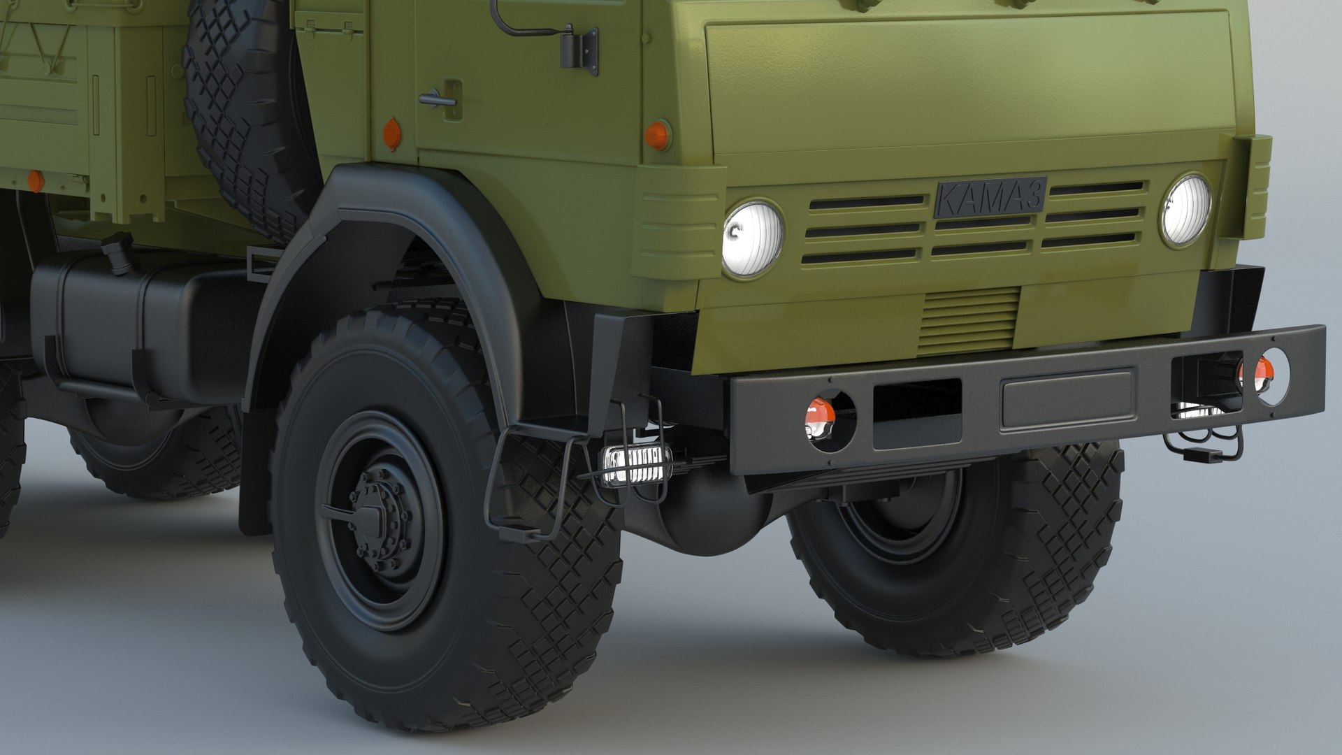 KamAZ-5350 3D model - TurboSquid 1922048