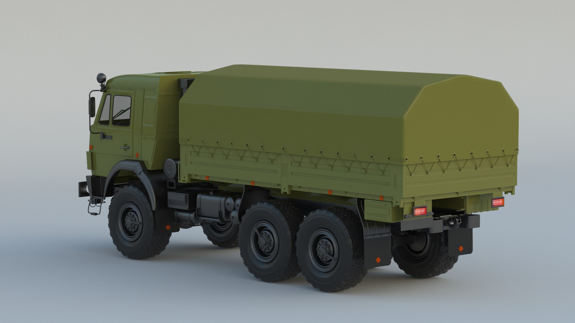 KamAZ-5350 3D model - TurboSquid 1922048