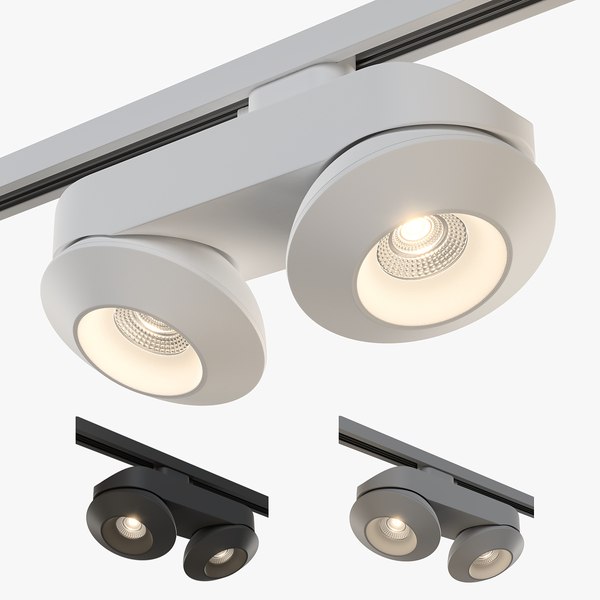 erco optec track spotlight 3d max