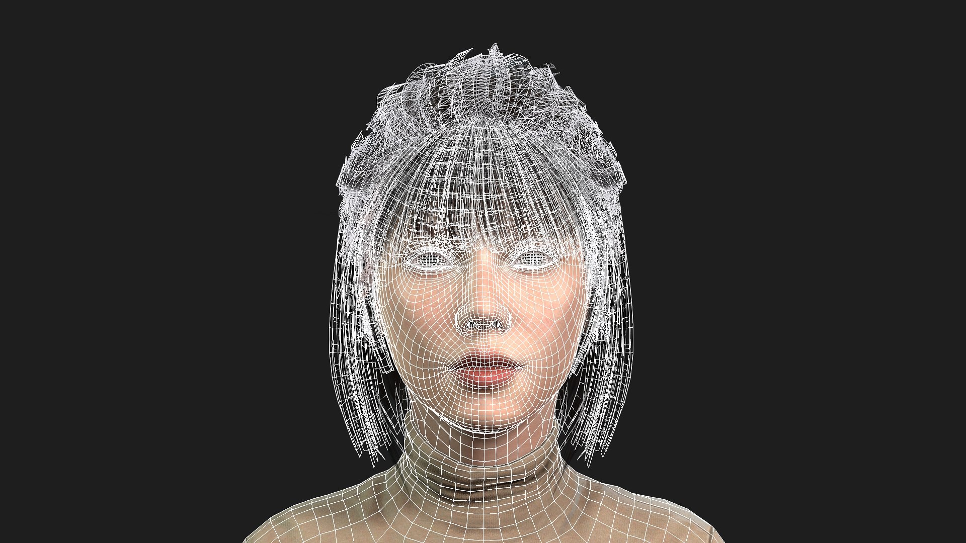 3D Realistic 3D Model Of A Chinese Woman - TurboSquid 2369199