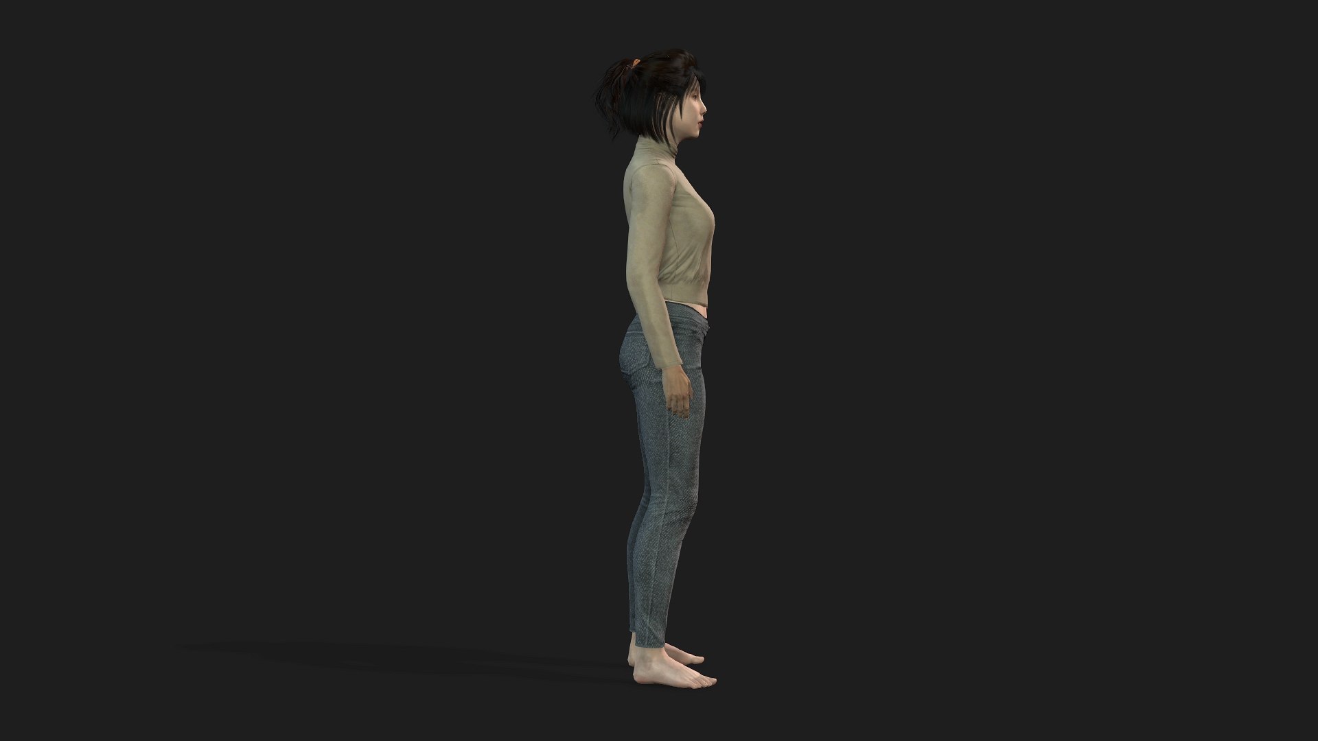 3D Realistic 3D Model Of A Chinese Woman - TurboSquid 2369199