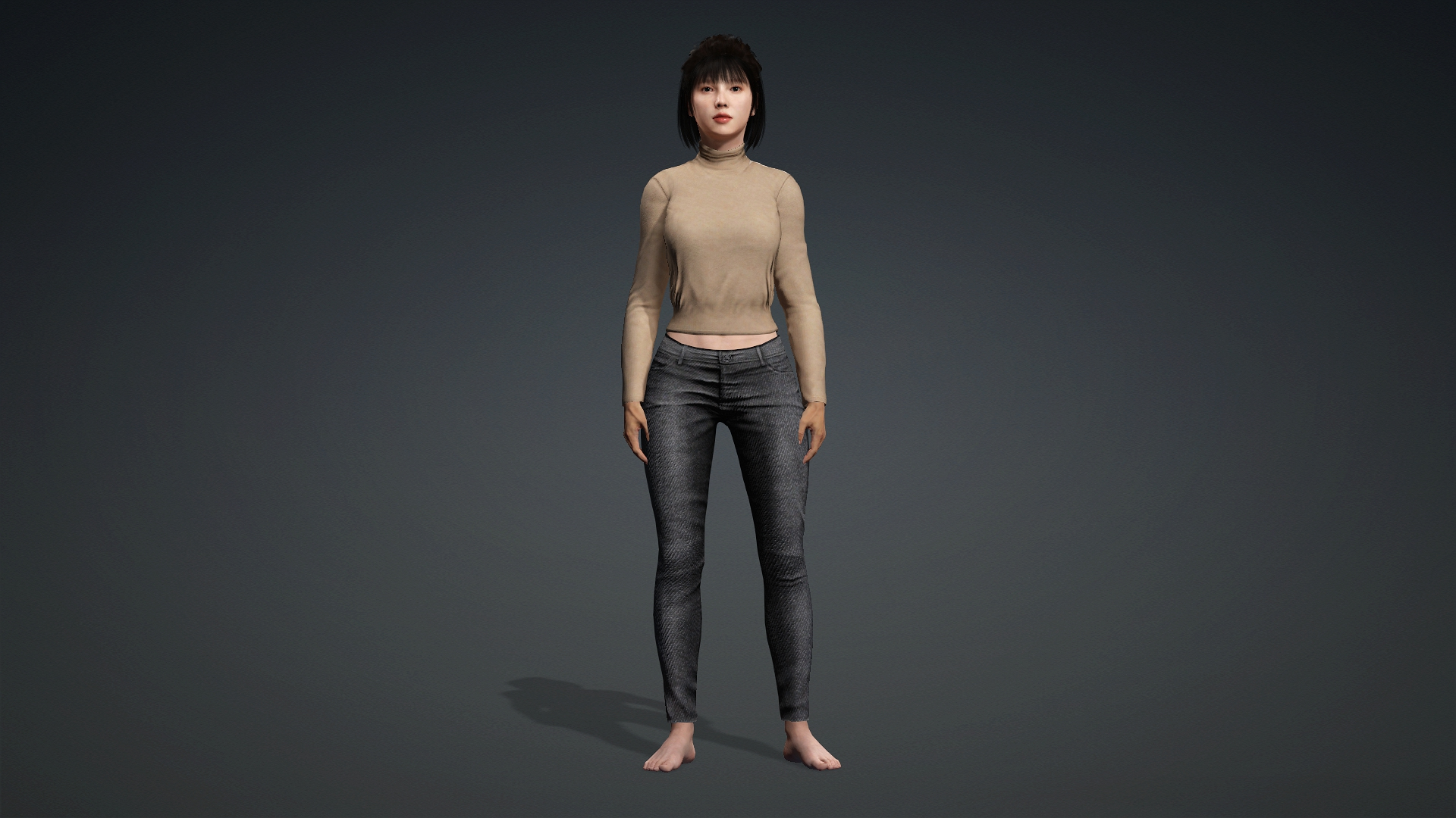 3D Realistic 3D Model Of A Chinese Woman - TurboSquid 2369199