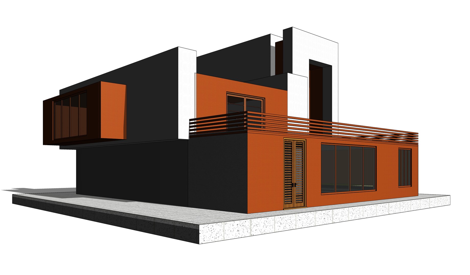 Modern House 3D Model - TurboSquid 1662580