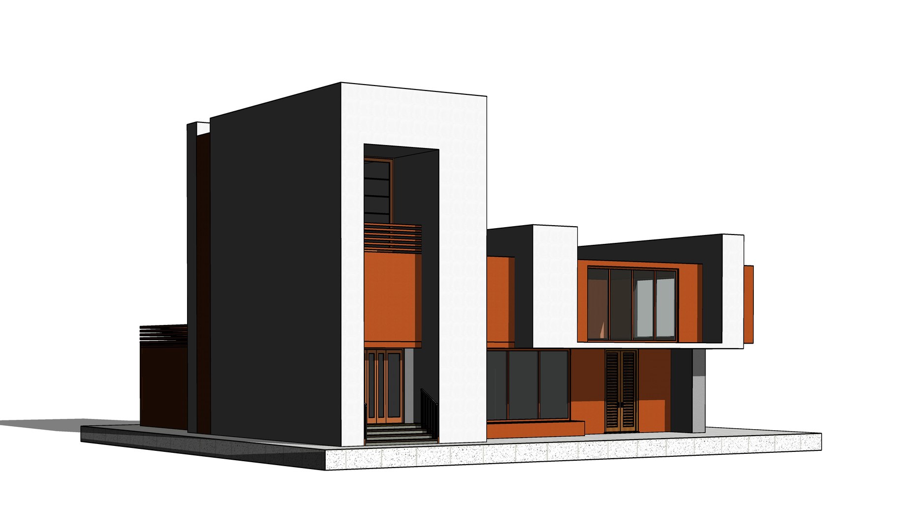 Modern House 3D Model - TurboSquid 1662580