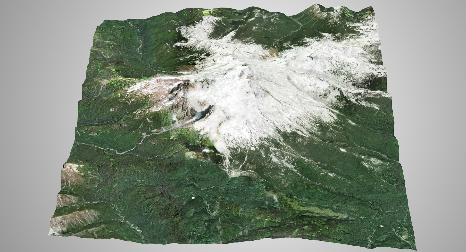 Mount Baker 3D Model - TurboSquid 1284458