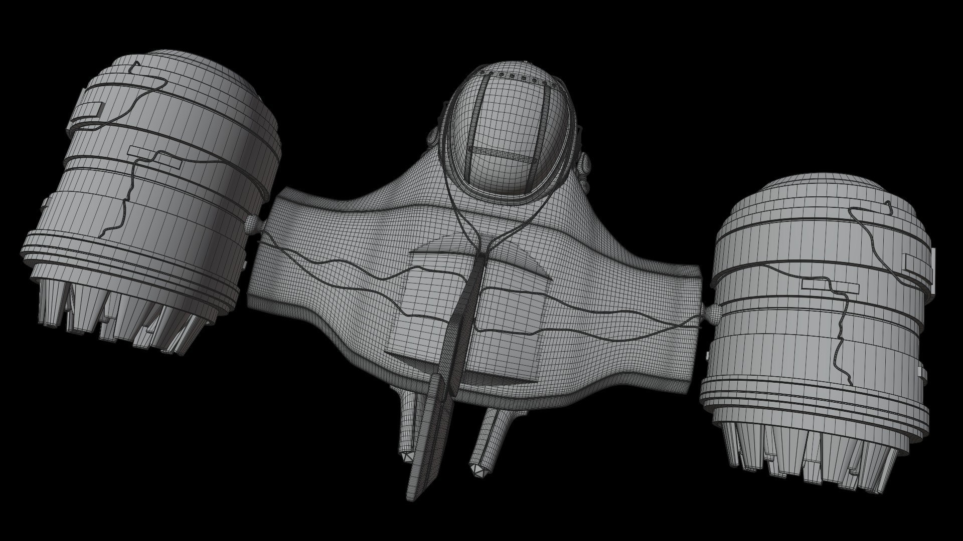 3D Model Space Ship Arms - TurboSquid 1588974