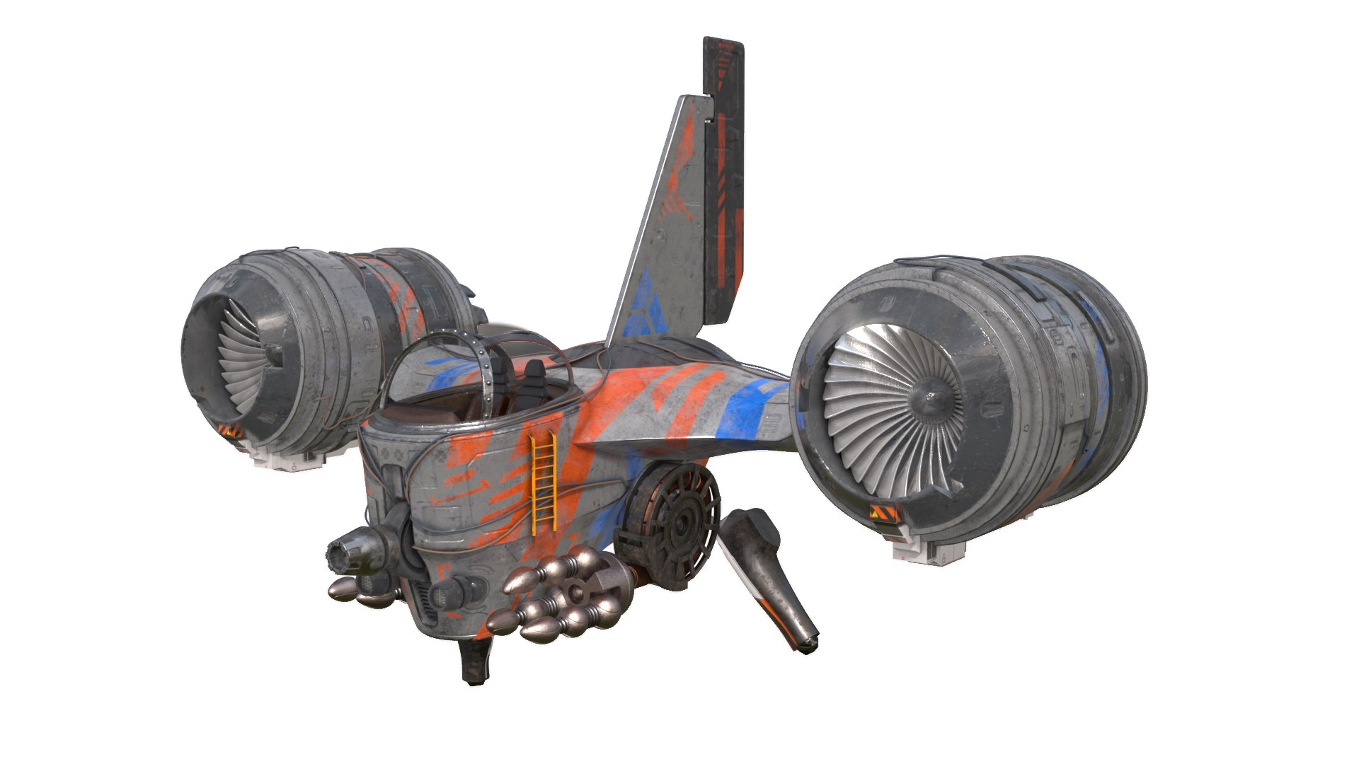 3D Model Space Ship Arms - TurboSquid 1588974