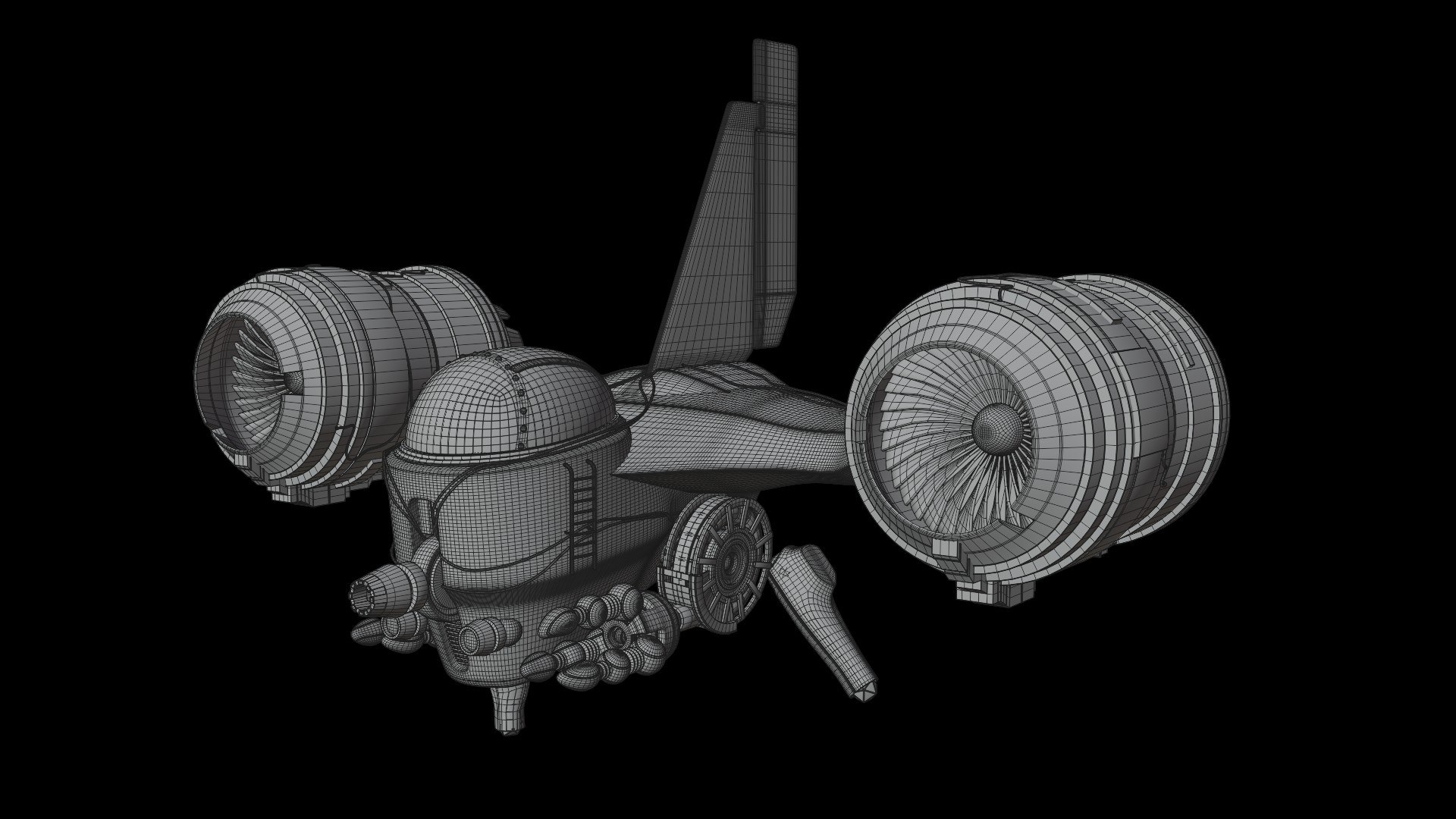 3D Model Space Ship Arms - TurboSquid 1588974