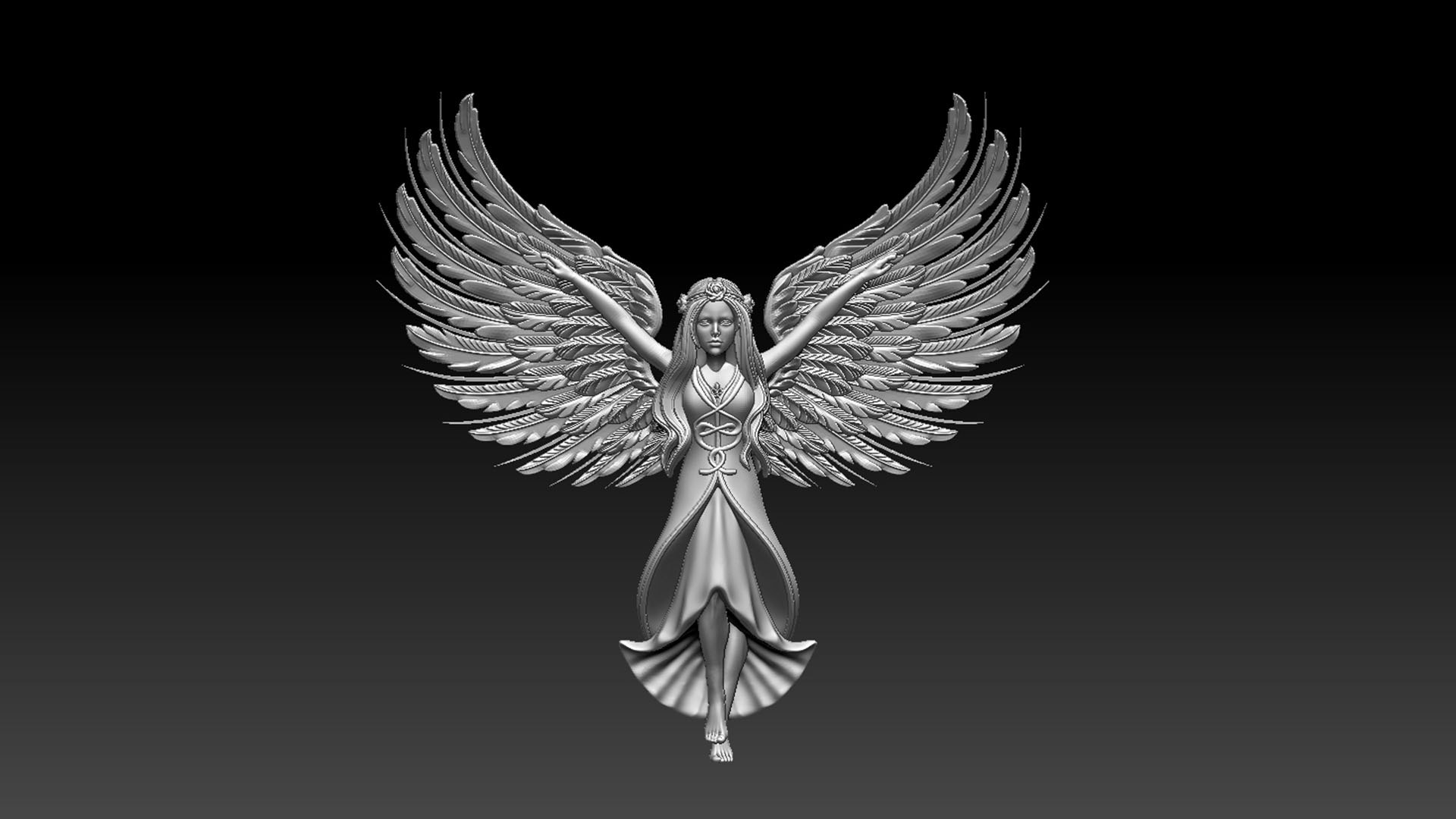 ANGEL 3D Model - TurboSquid 1957612